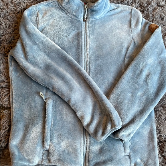 Gerry Weber | Jackets & Coats | Gerry Weber Sky Blue Fleece Jacket ...